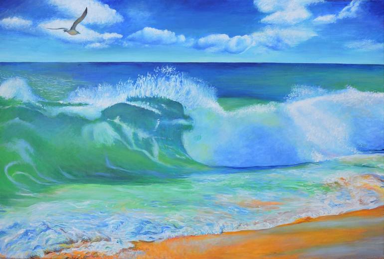 Power of Freedom Painting by Alexey Linkov | Saatchi Art