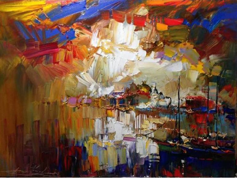 Venetian Dream - Andrey Figol Painting by Olga Muzychenko | Saatchi Art