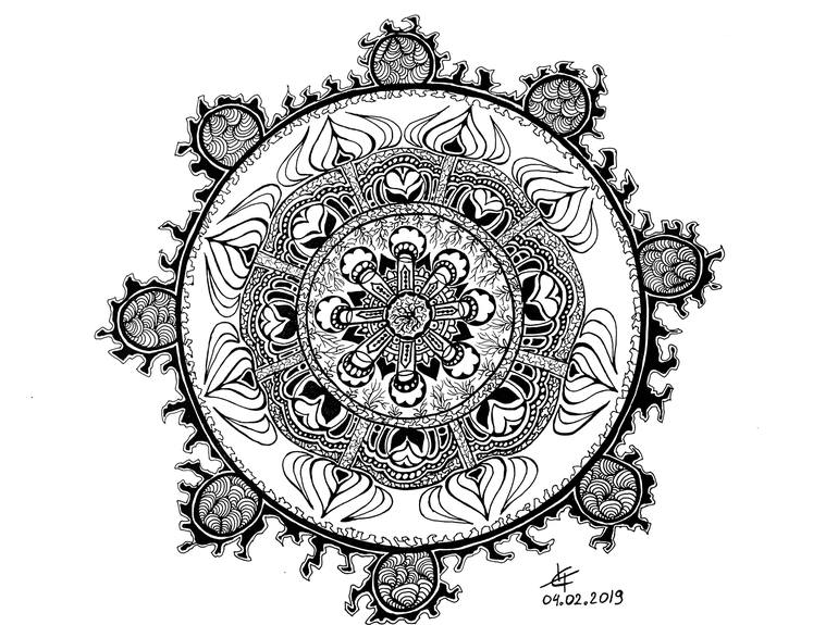 The Spiritual Cleansing Drawing by Matvey Markov | Saatchi Art