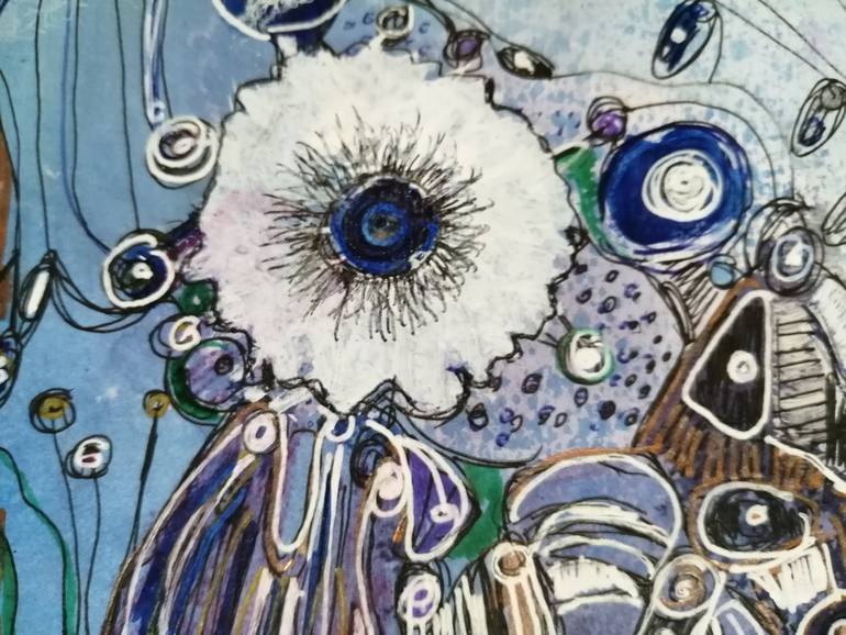 Splash Drawing by Fiona Muir | Saatchi Art