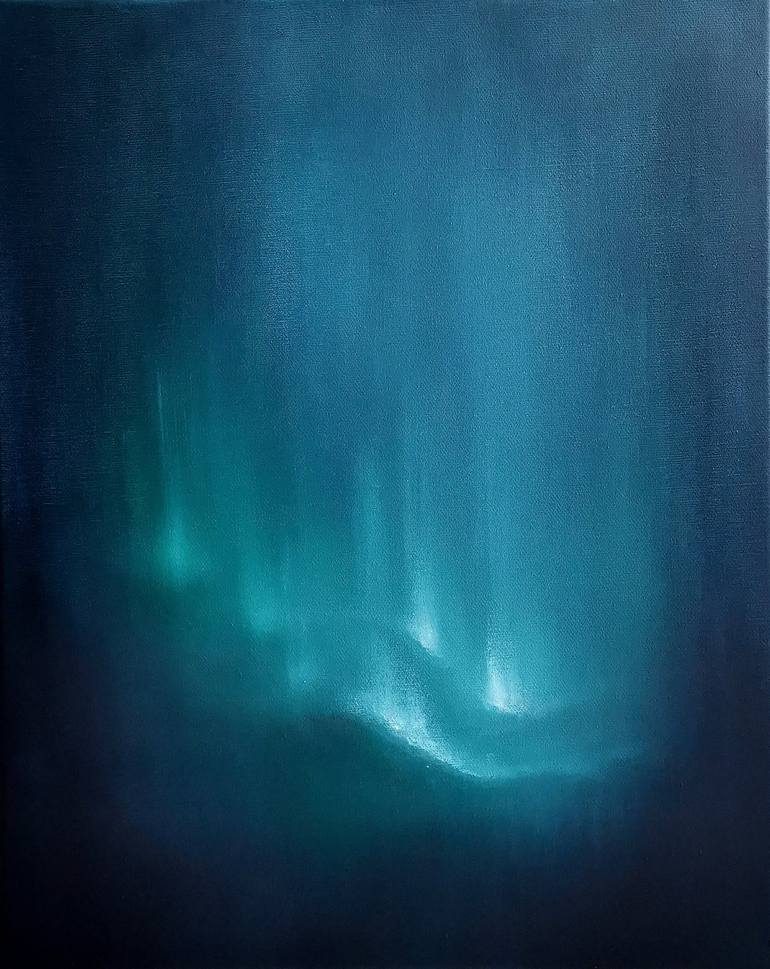 The elusive light Painting by Elena Mosurak | Saatchi Art