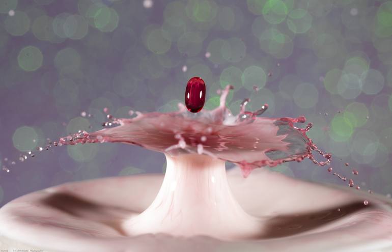 Liquid Ruby - Limited Edition of 1 Photography by Luca D'Addezio ...