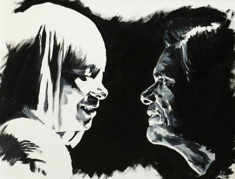 Vivian No. 02 Painting by Drew Dudek | Saatchi Art