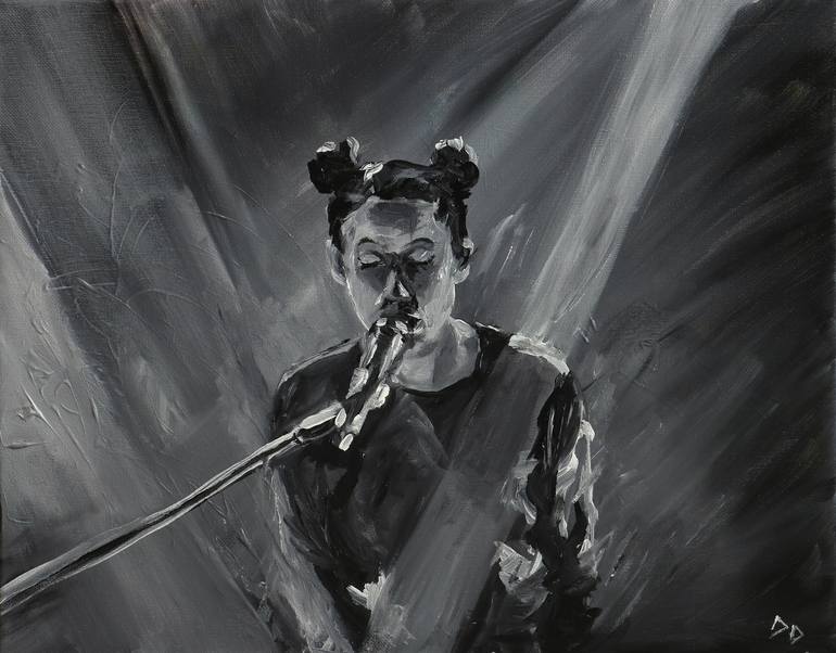 Water No. 03 Painting by Drew Dudek | Saatchi Art