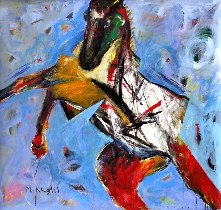 Arab spring.. the assassination of Revolution Painting by mohamed ...