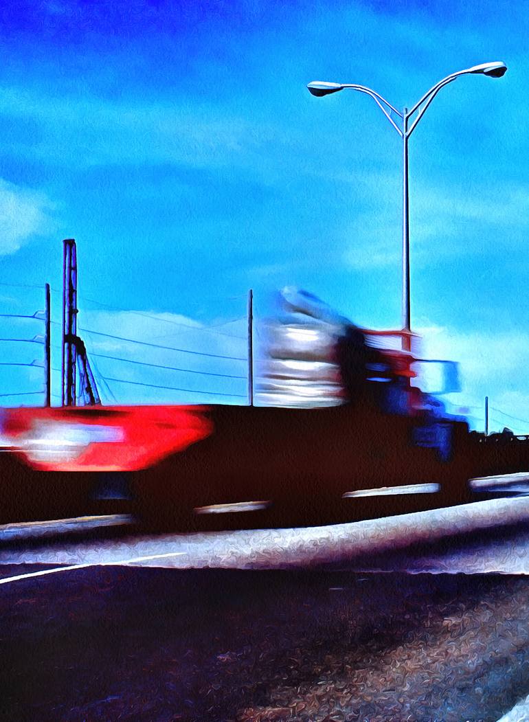 Excessive Speed - Limited Edition 1 of 10 Printmaking by Anthony M ...