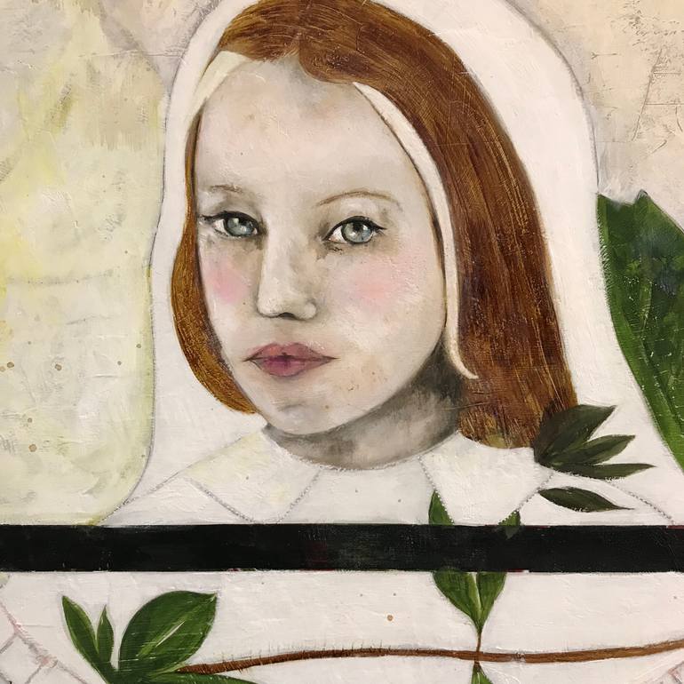 The body fluctuation When a child becomes a woman I Painting by ...