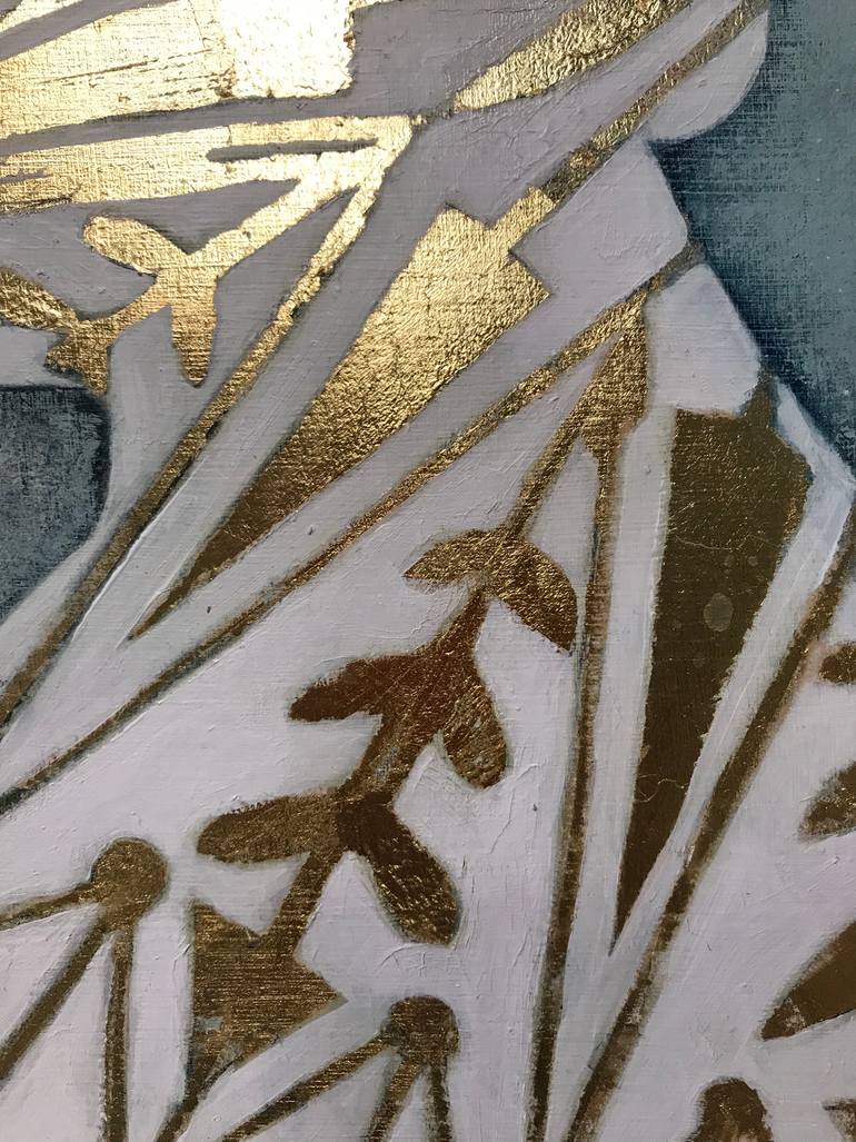 Blue portrait Lui Drawing by Karenina Fabrizzi | Saatchi Art