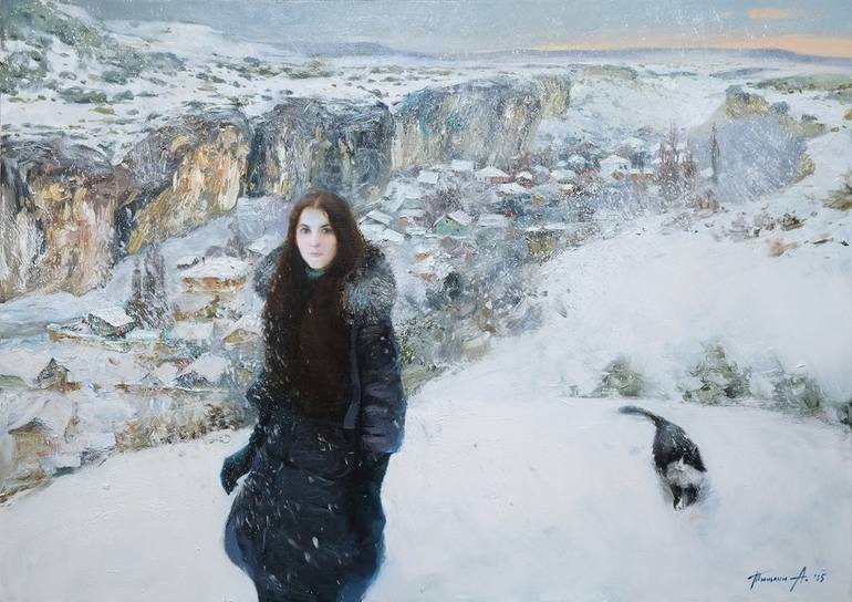 Walk Painting by Igor Art | Saatchi Art