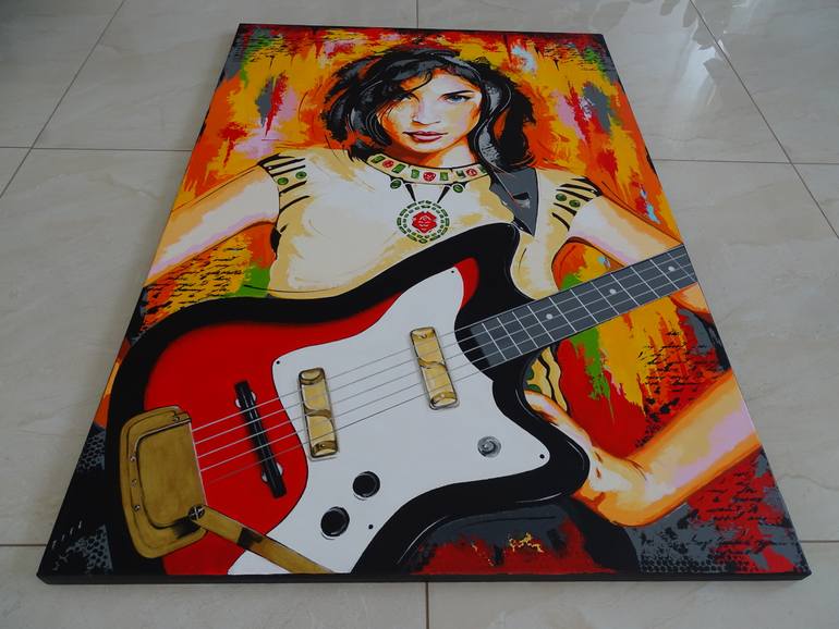 Rock and Roll Painting by Livien Rozen | Saatchi Art