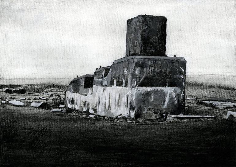 Debris Drawing by James Milne | Saatchi Art