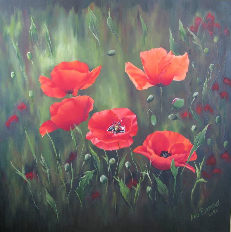 may day Painting by Olga Zeleznaya | Saatchi Art