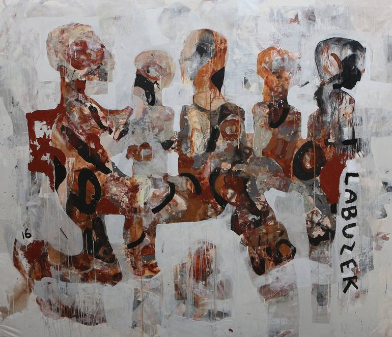 Interception (SOLD) Painting by Dariusz Labuzek | Saatchi Art