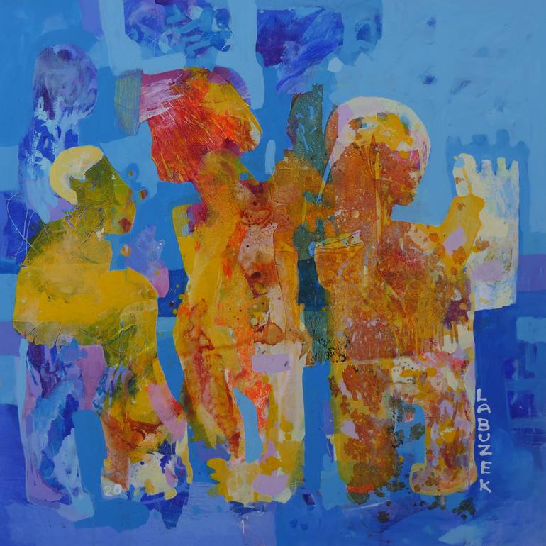 Tropical Fantasy Painting by Dariusz Labuzek | Saatchi Art