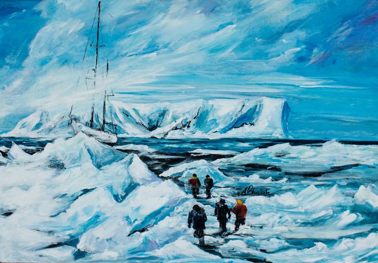 Saving Polonus Painting by Anna Wierzbicka | Saatchi Art