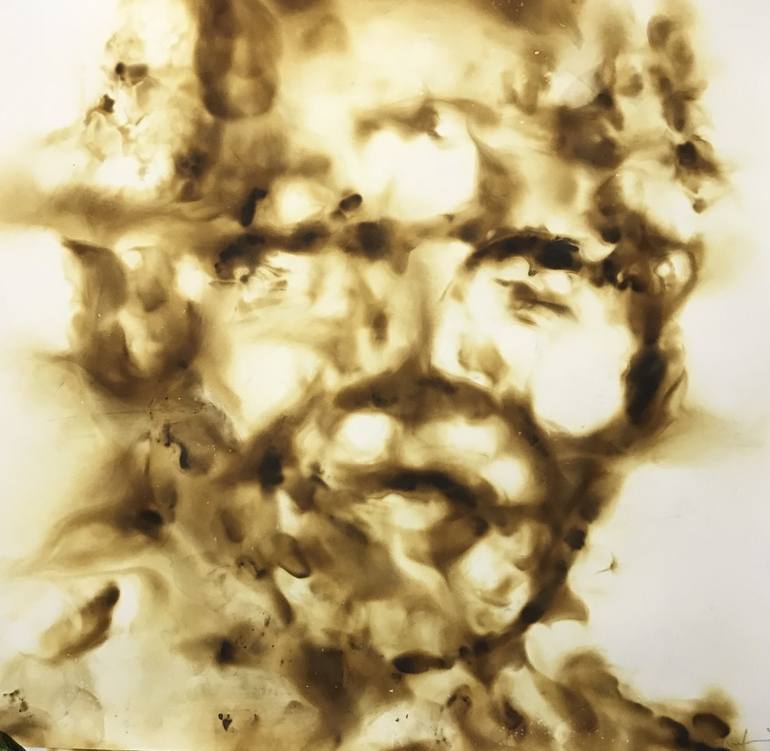 Nelson Mandela - Reflection Painting by Igor JOSIFOV | Saatchi Art