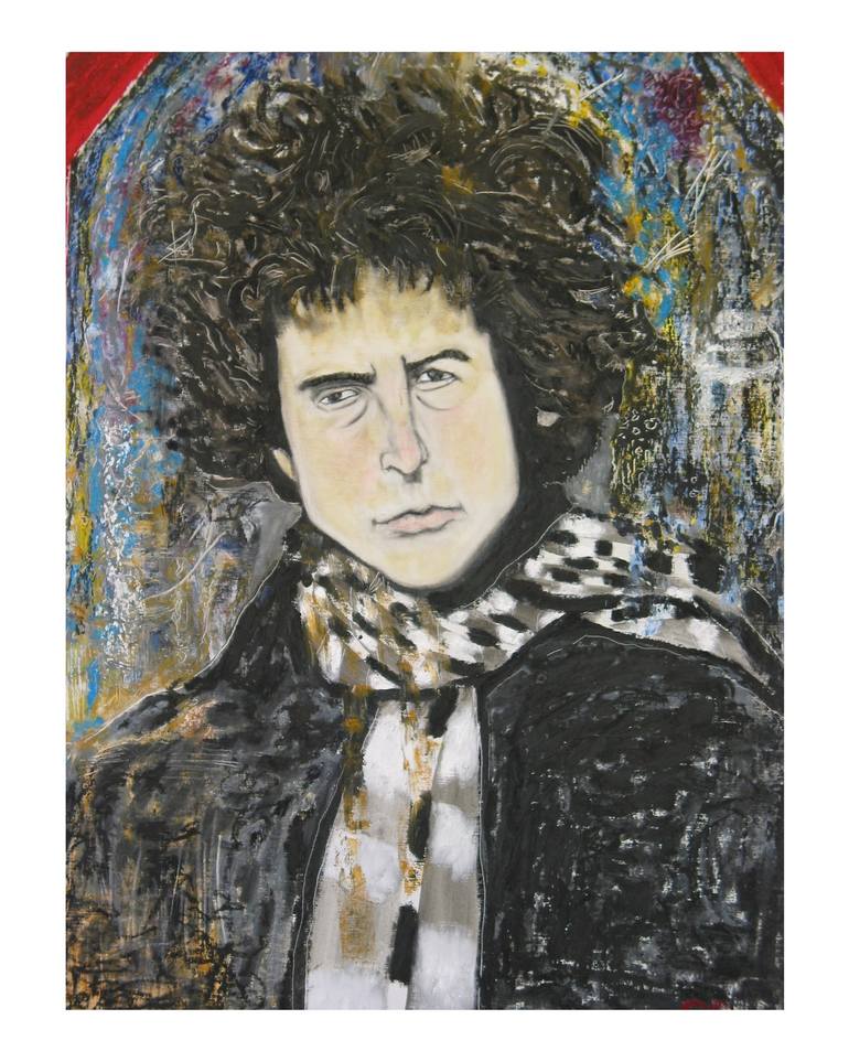 Dag On Dag (Zimmy) Painting by Jay Brodsky | Saatchi Art