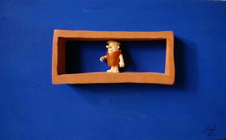 Barney. Collage by Aleksandra Govers-Zielinska | Saatchi Art