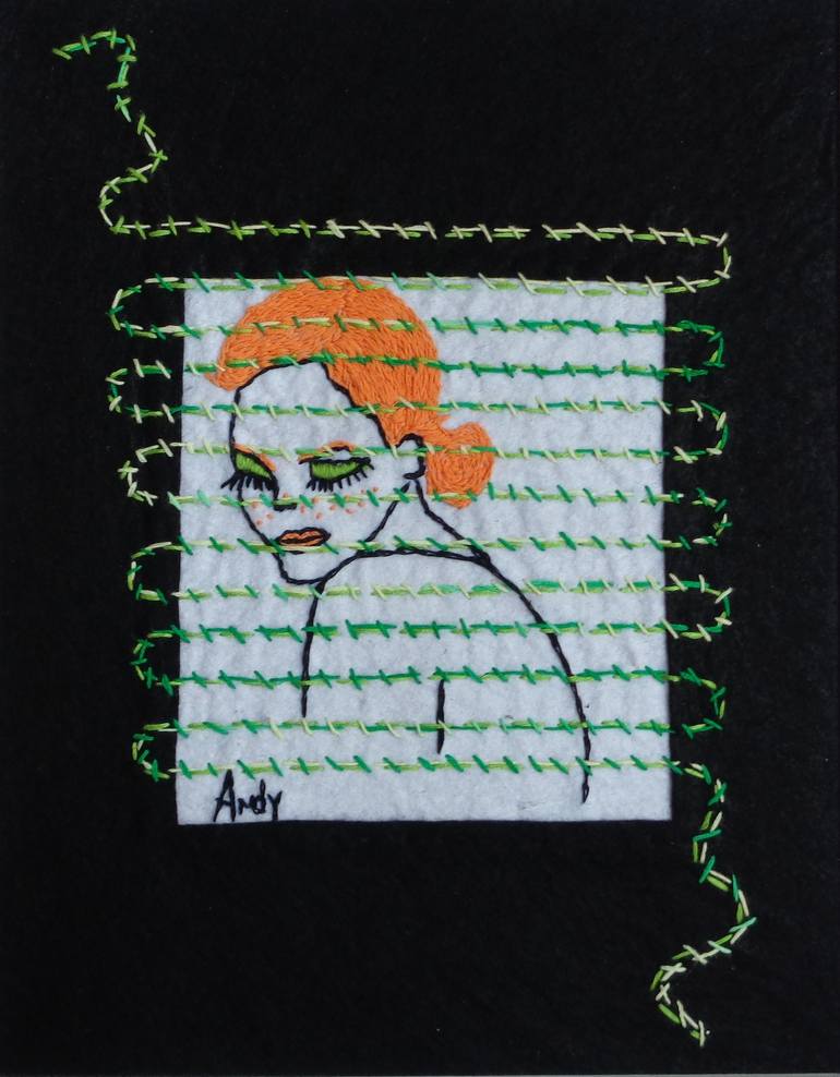 Loneliness Collage by Andrea Nagy | Saatchi Art