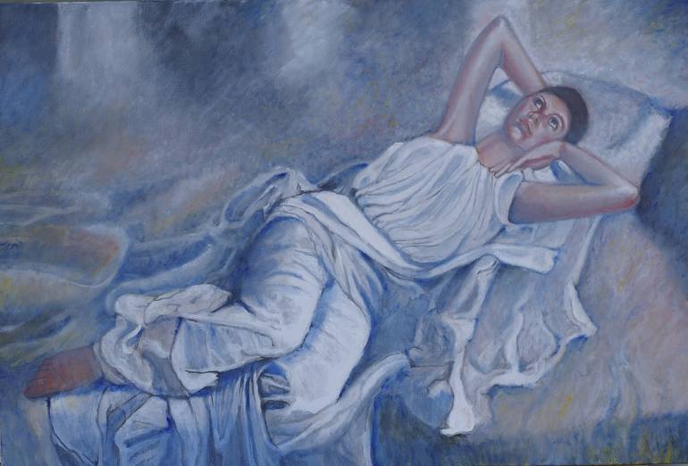 Ariadne Painting by John Shelton | Saatchi Art