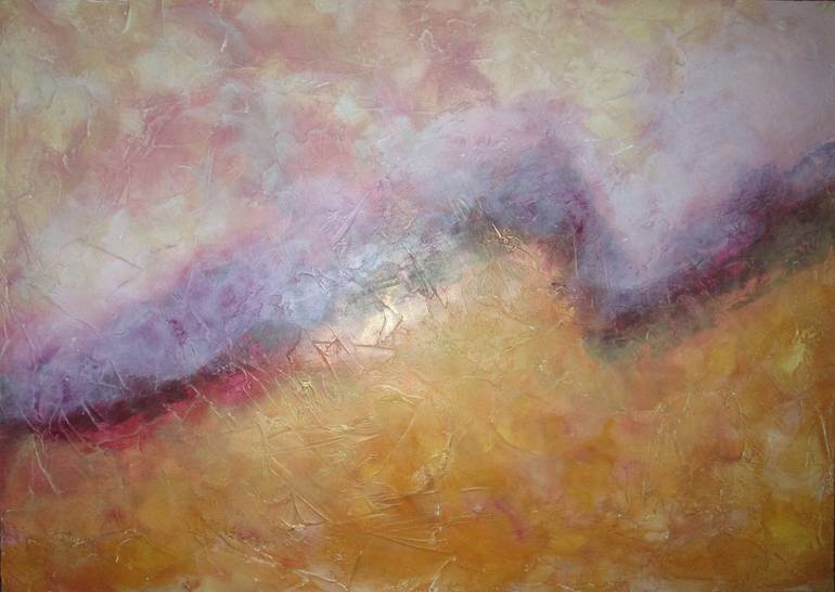 Marsscape. Acrylic Painting on Primed Watercolor Paper A2 Painting by ...