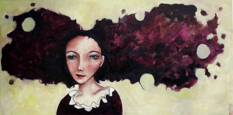 The Queen Painting by Pawel Wasowicz | Saatchi Art