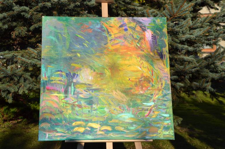 Dimensions of Dreams & Potentiality Painting by Marta Wrona | Saatchi Art