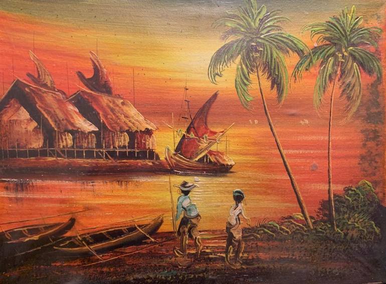 Oil Painting Painting by Ahmed Sobhy | Saatchi Art