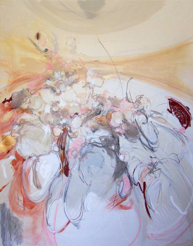 Centripetal Forces 3 Painting by Katie Pretti | Saatchi Art