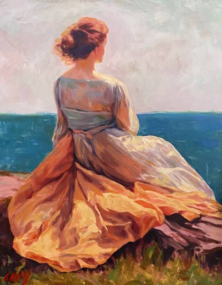 'The Wishful Thinker' Painting by William Oxer FRSA | Saatchi Art