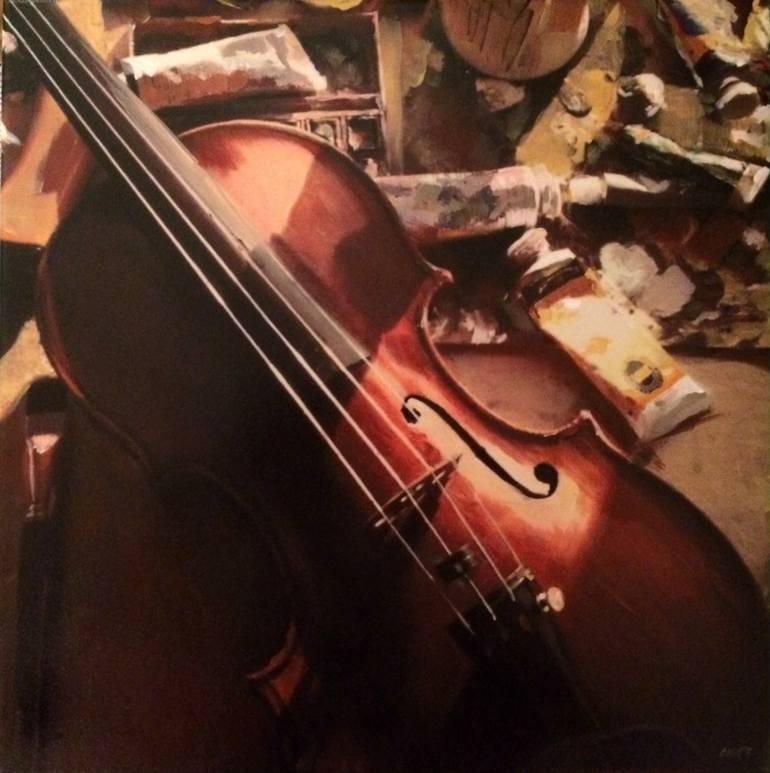 Music and Painting Painting by William Oxer | Saatchi Art United Kingdom