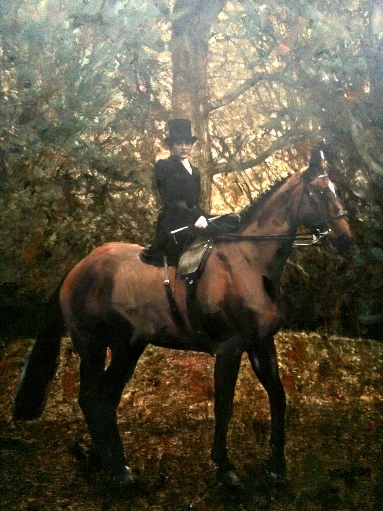 Lady Martha Sitwell Painting by William Oxer FRSA | Saatchi Art