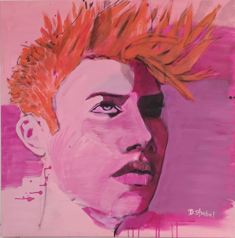 Cassian Painting by Barbara Strobel | Saatchi Art