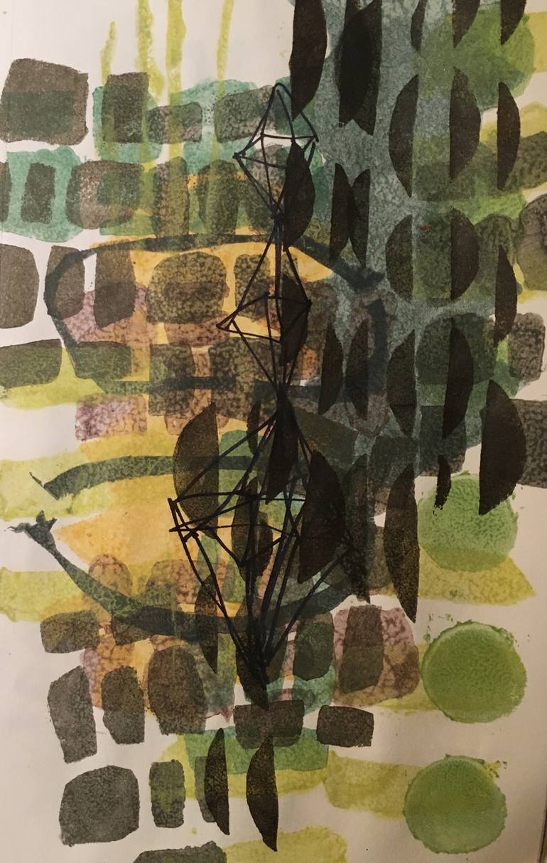 in the silence. Painting by Maria Klein | Saatchi Art