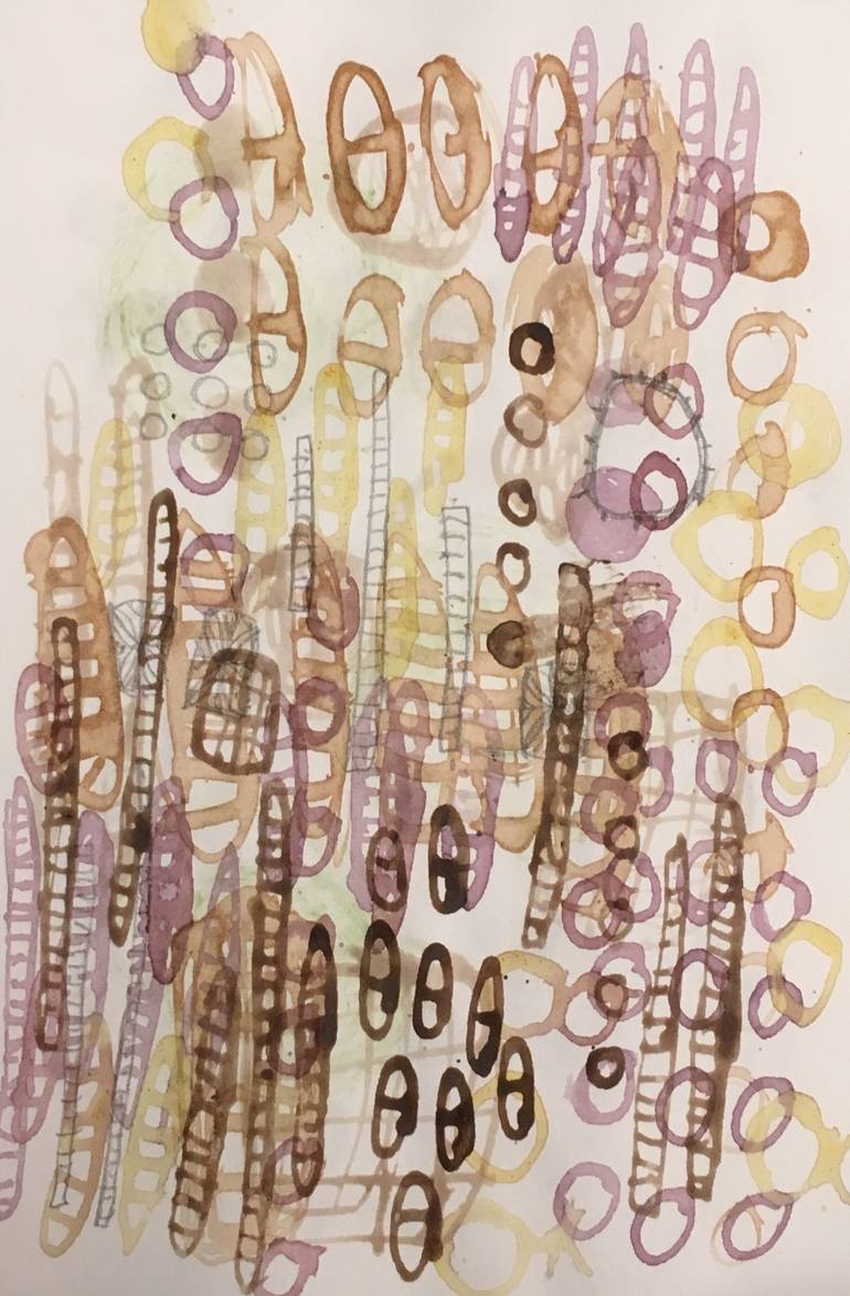 Color of time Drawing by Maria Klein | Saatchi Art