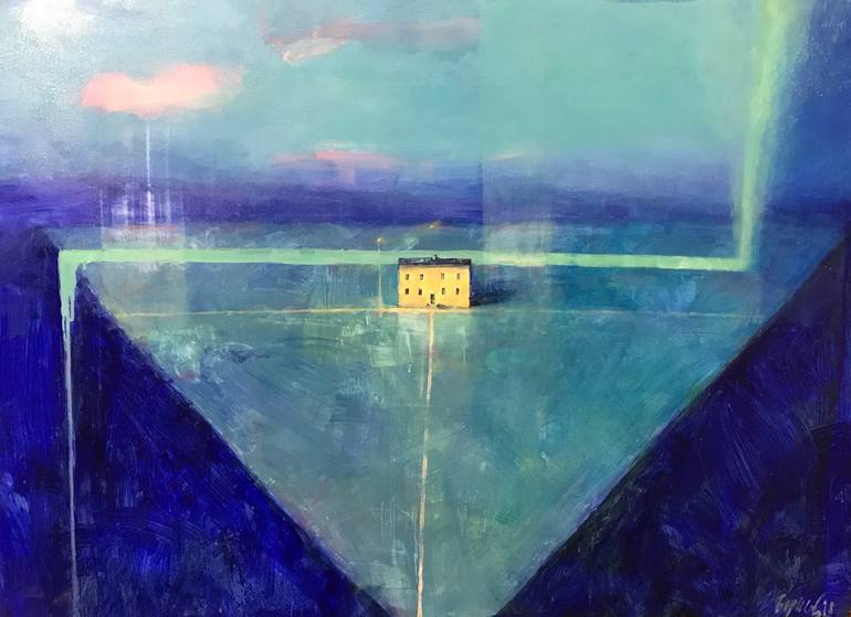 Long Way Home Painting by Alexey Borisov | Saatchi Art