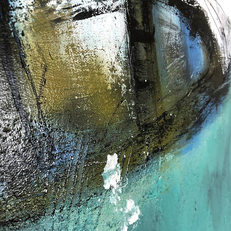 ISLANDREISE (ICELAND TRAVEL), signed as Petra Klos Painting by Thomas ...