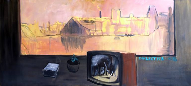 Dialectics Painting by Svilen Stefanov | Saatchi Art