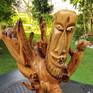 Tribal fire Sculpture by Hillel Miller | Saatchi Art