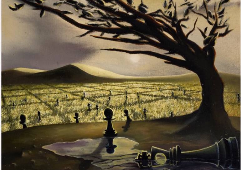 uprising Painting by Nicholas Spindler | Saatchi Art