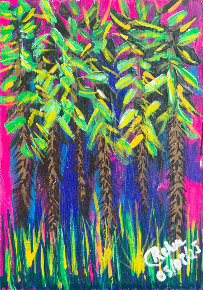 The Jungle #4 Painting by Christopher Rehm | Saatchi Art
