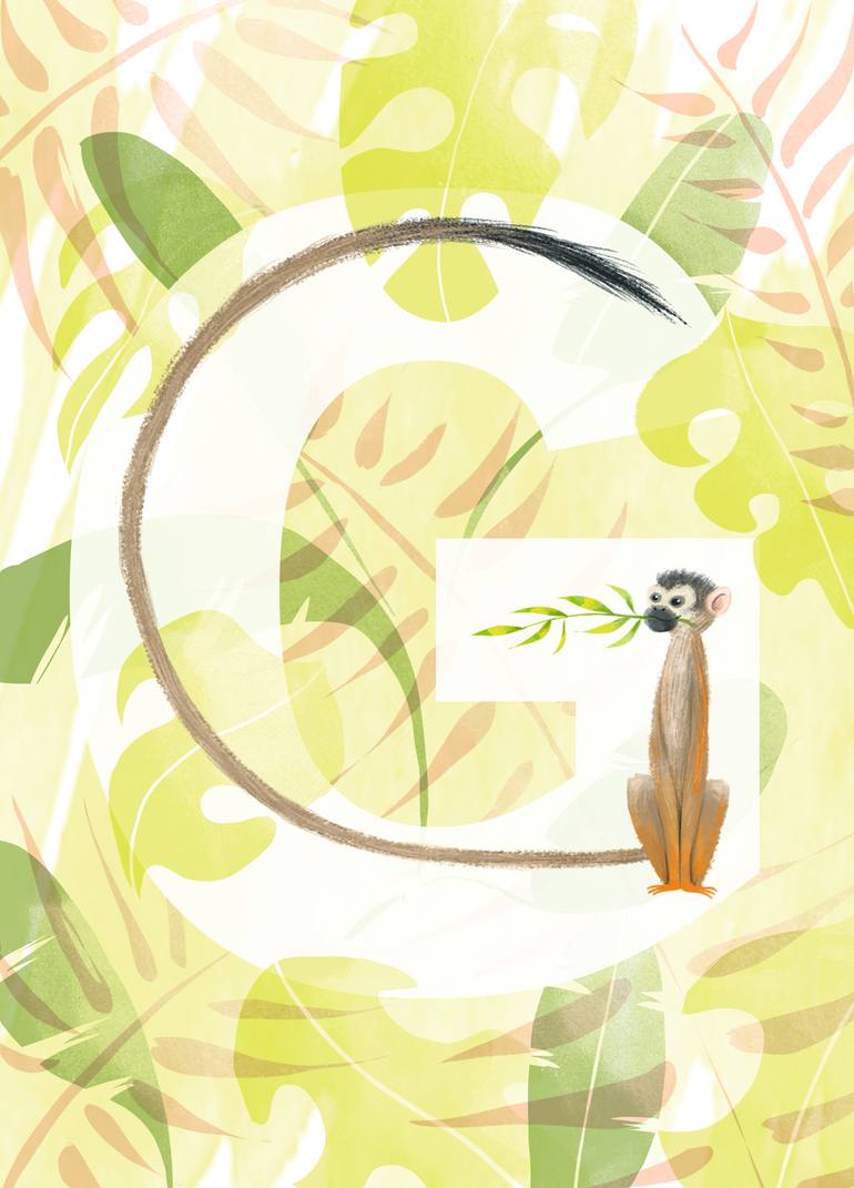 Animal Alphabet - The letter G (Cat N° 6180) - Limited Edition of 100 ...