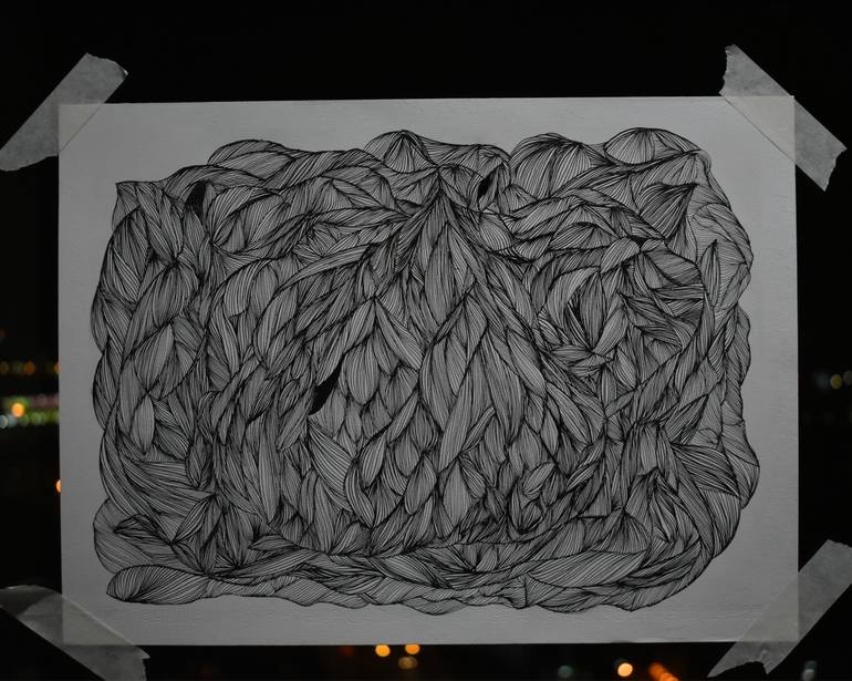 go higher Drawing by Thareyta Akarachodchayavanich | Saatchi Art