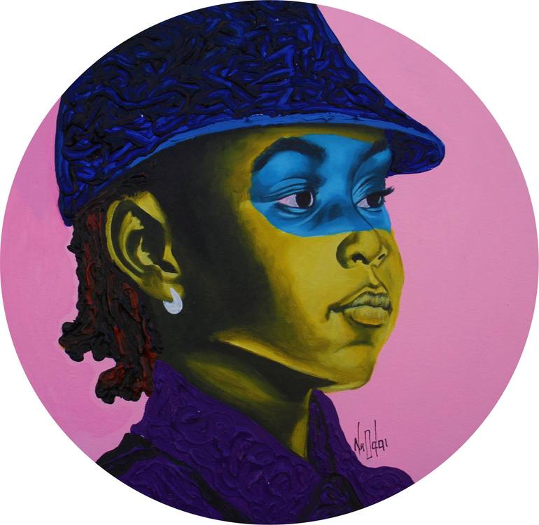 Obvious truth 3 Painting by Theophilus Tetteh | Saatchi Art