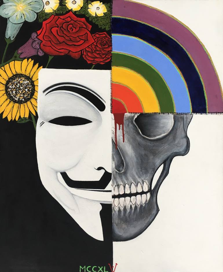 Defiance Painting by MCCXLV MCCXLV | Saatchi Art