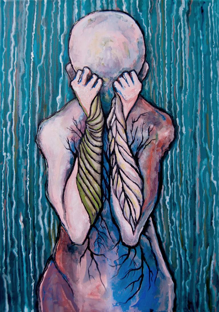 Despair Painting by Mary M | Saatchi Art