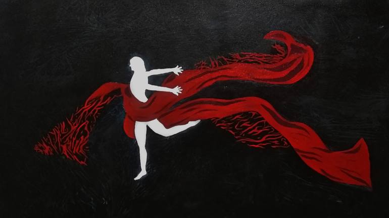 A subtle beauty Painting by Payal Aggarwal | Saatchi Art