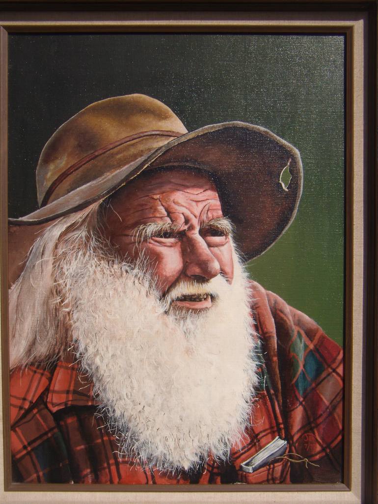 Last Prospector Painting by Jer Trueax | Saatchi Art