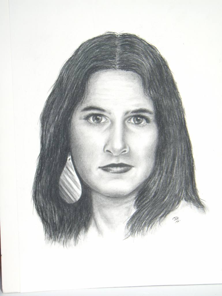 Katina #2 Drawing by Jer Trueax | Saatchi Art