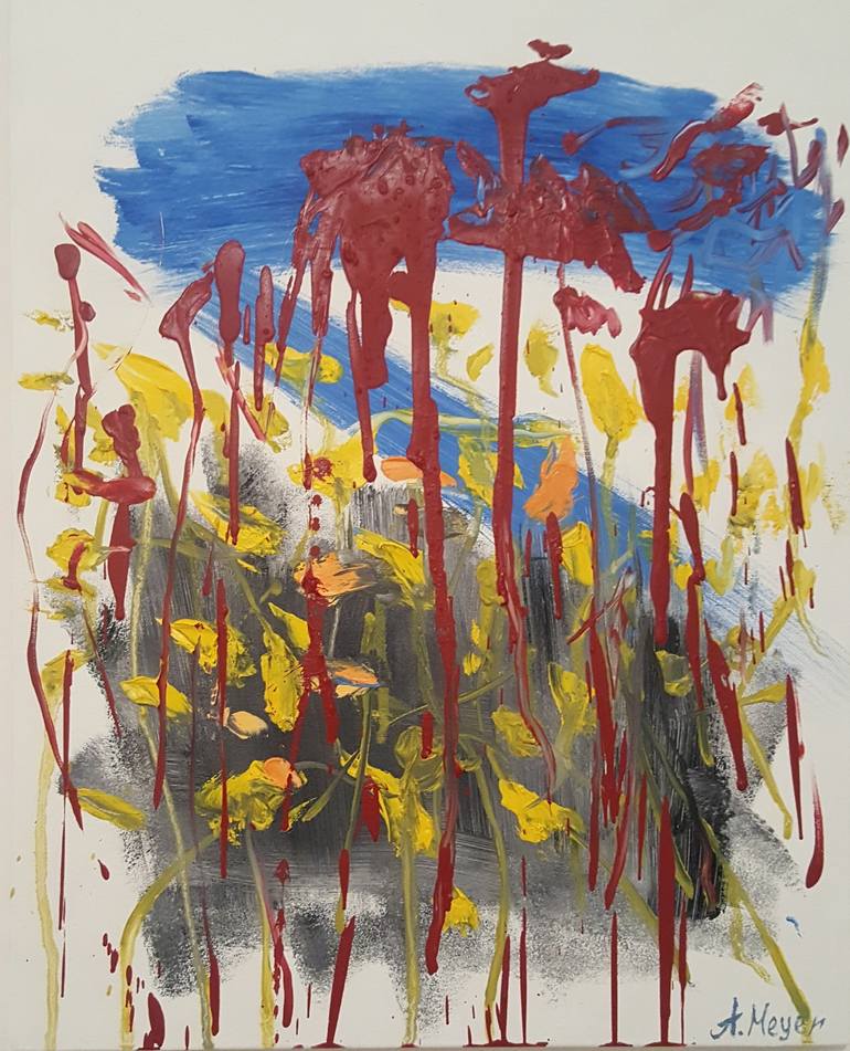 Symphony Painting by ALEXANDER MEYER | Saatchi Art